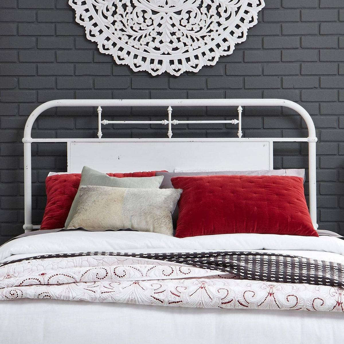 Metal king headboard only store
