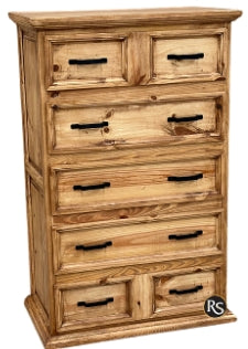 TRADITIONAL TALL 5 DRAWER CHEST – The Rustic Mile