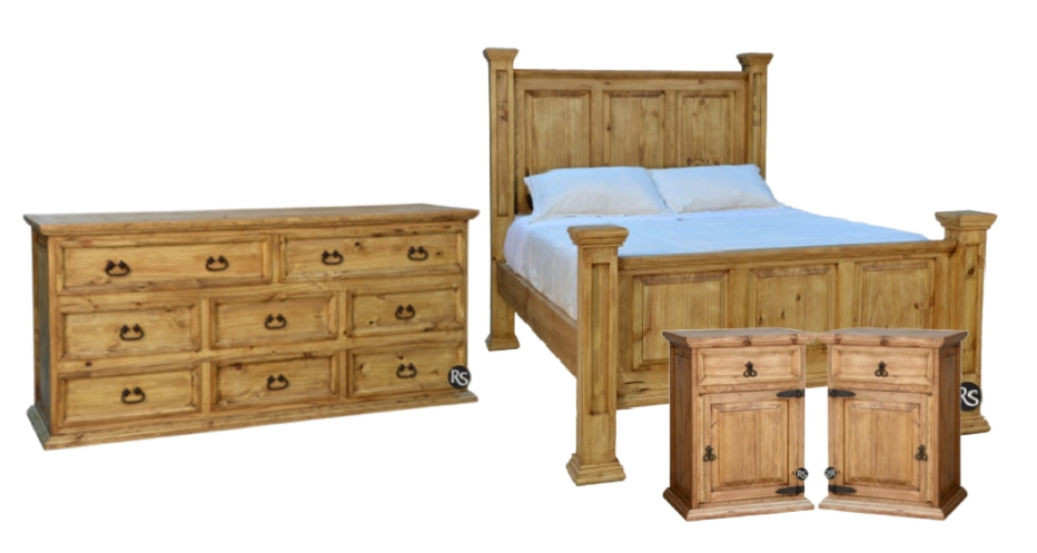 TRADITIONAL OASIS BEDROOM SET | The Rustic Mile