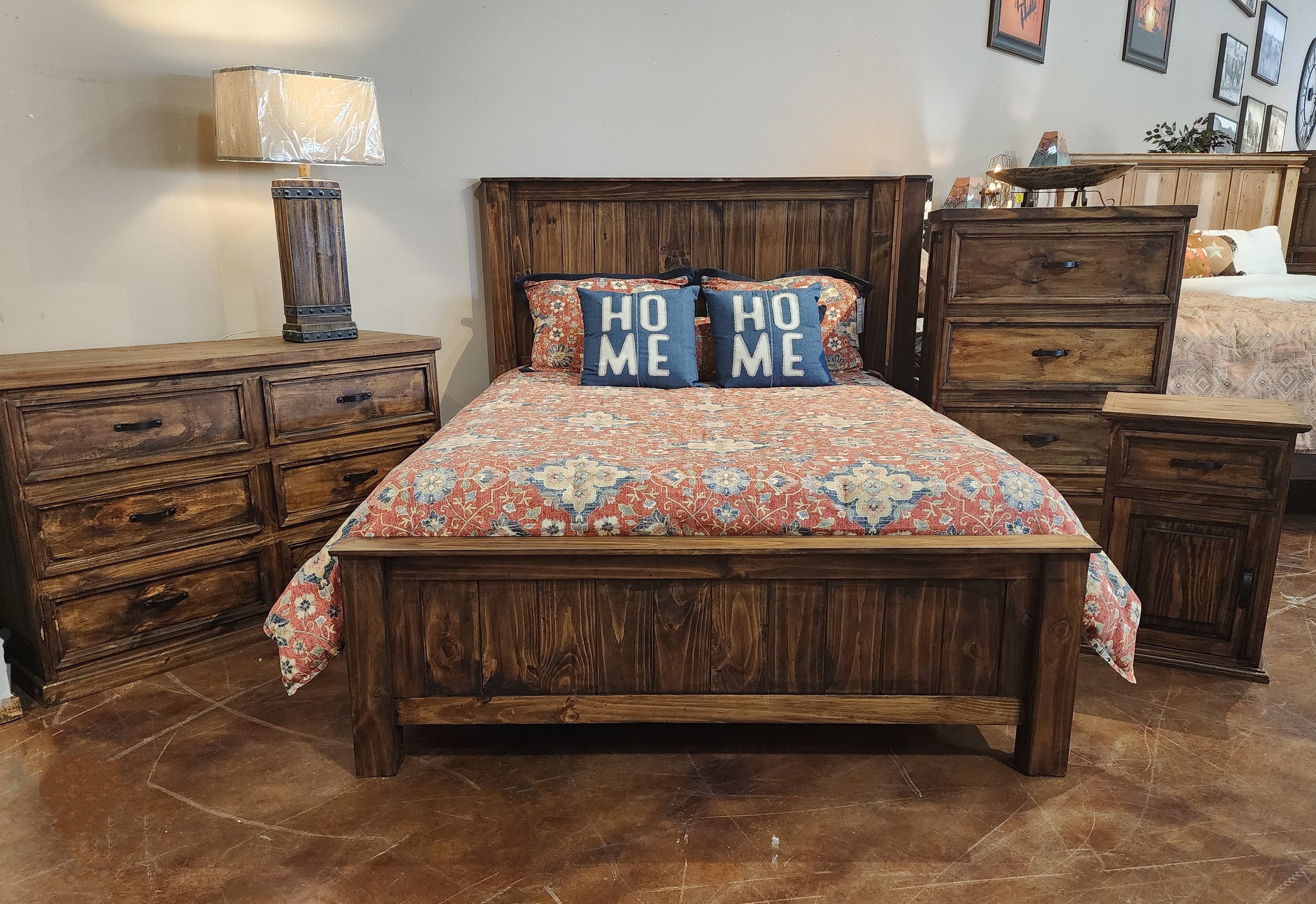 THE LONESTAR 3PC BEDROOM SET - DARK | The Rustic Mile