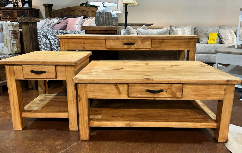 RUSTIC CANYON COUNTRY COFFEE TABLE SET – The Rustic Mile