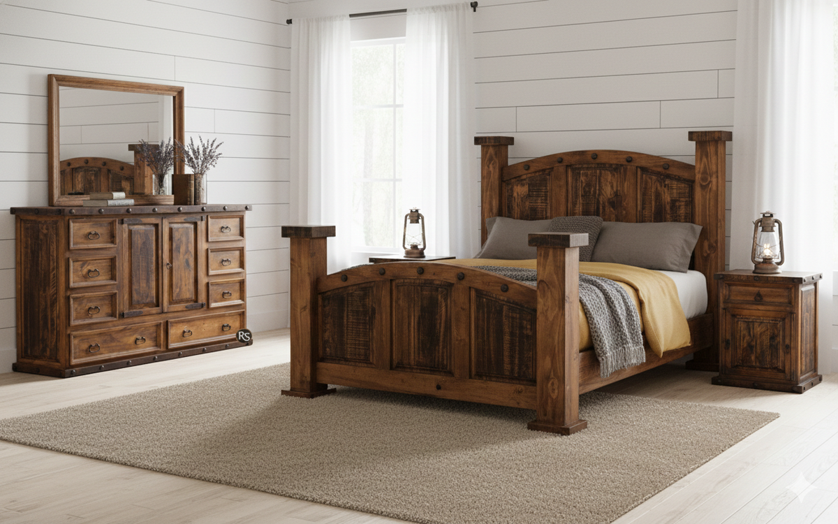 RUSTIC MANSION BEDROOM SET – The Rustic Mile