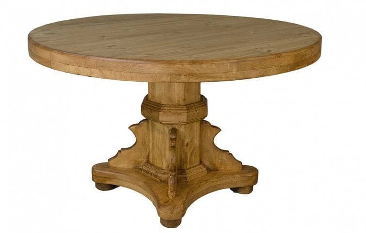 TRADITIONAL 50" ROUND SANTA RITA TABLE – The Rustic Mile