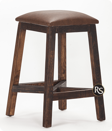 RUSTIC 24" STOOL WITH CUSHION – The Rustic Mile